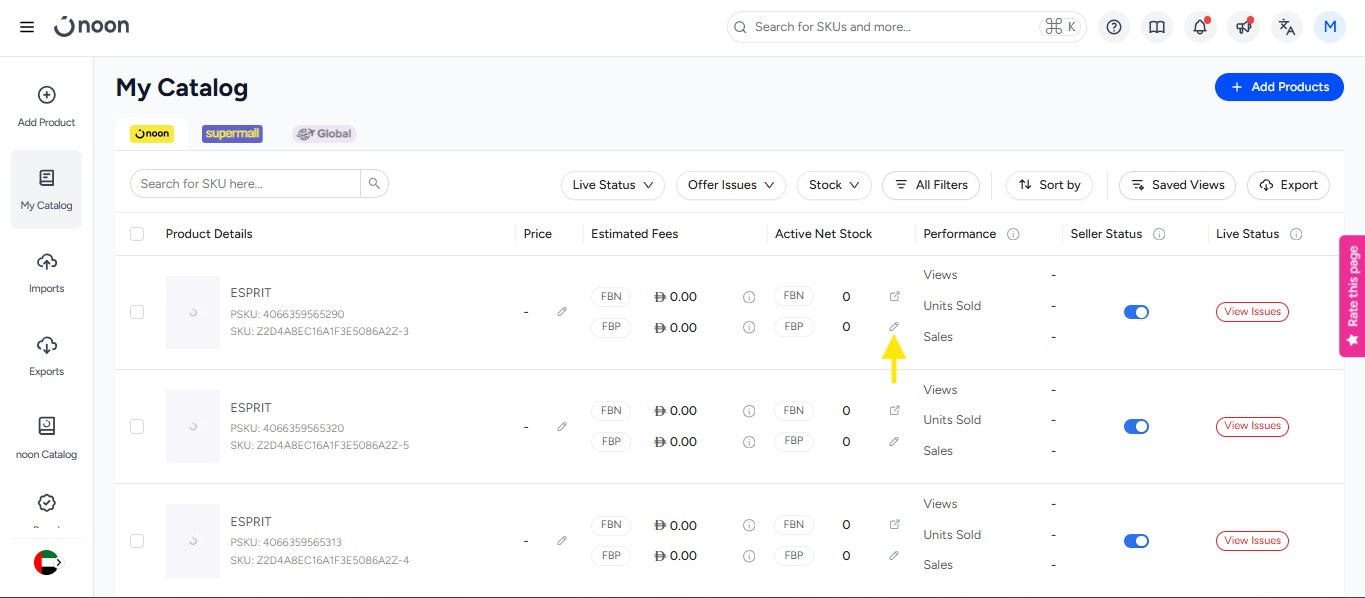 How to use and make changes to your products on catalog listing page ...