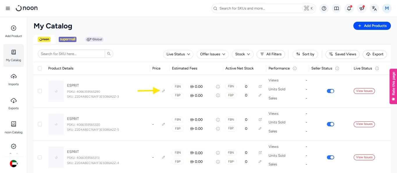 How to use and make changes to your products on catalog listing page ...
